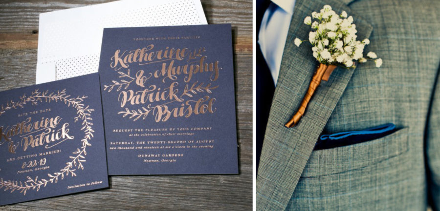 Copper Wedding Love - Fat Cat Paperie